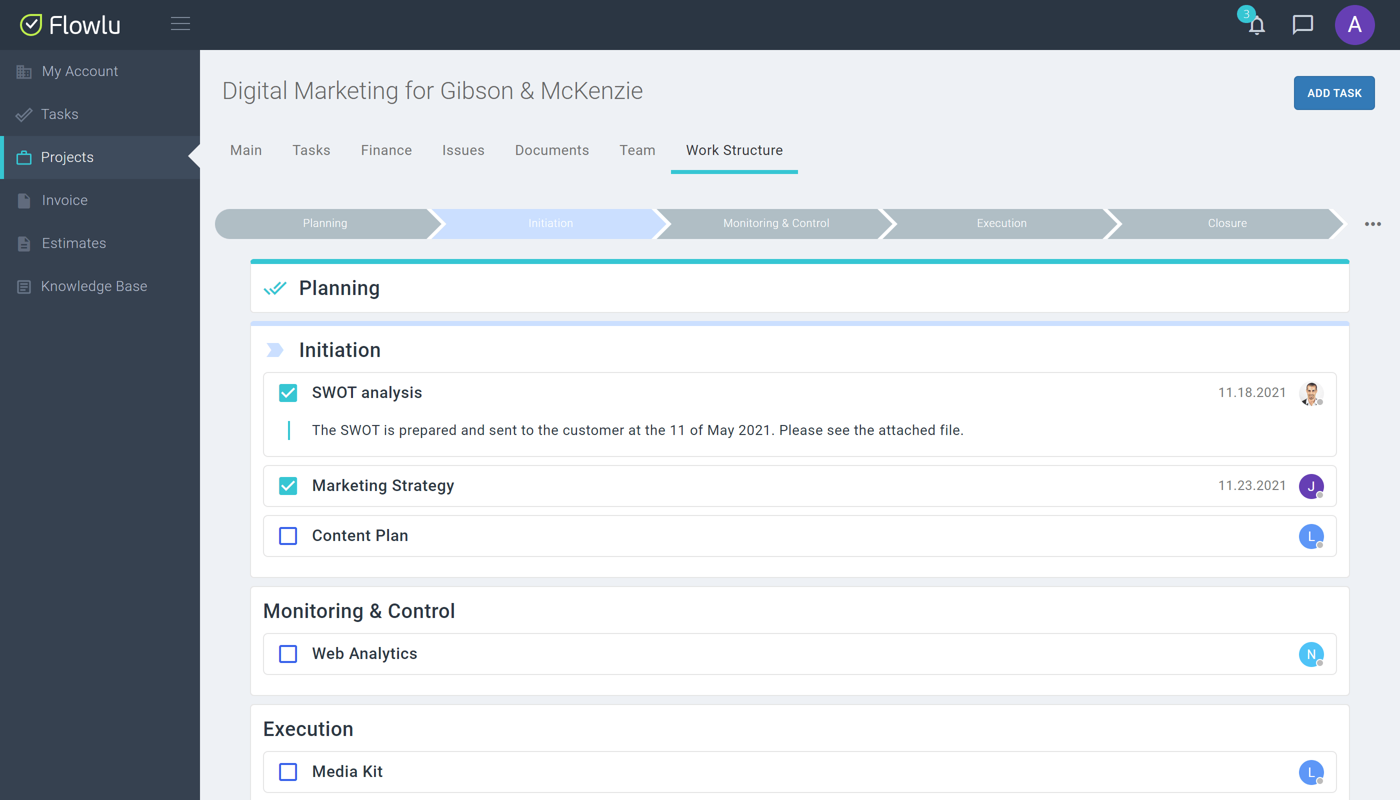 Client Portal Software | Flowlu