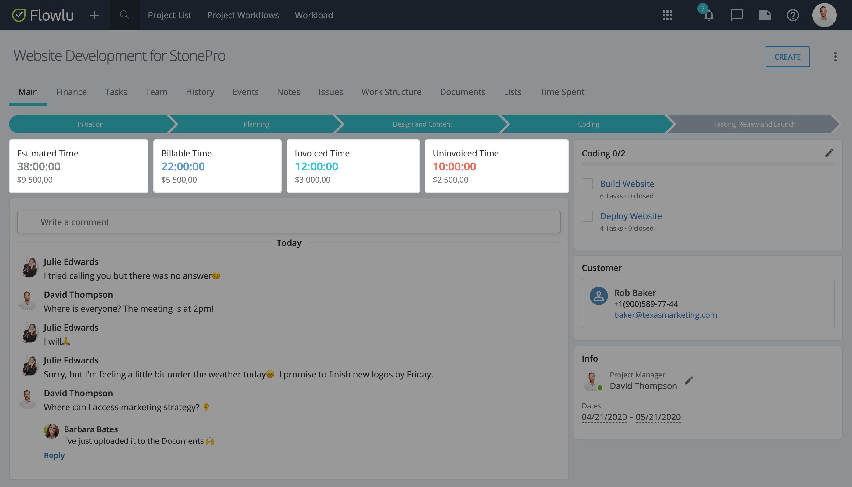 Online Invoicing Software for Small Businesses | Flowlu