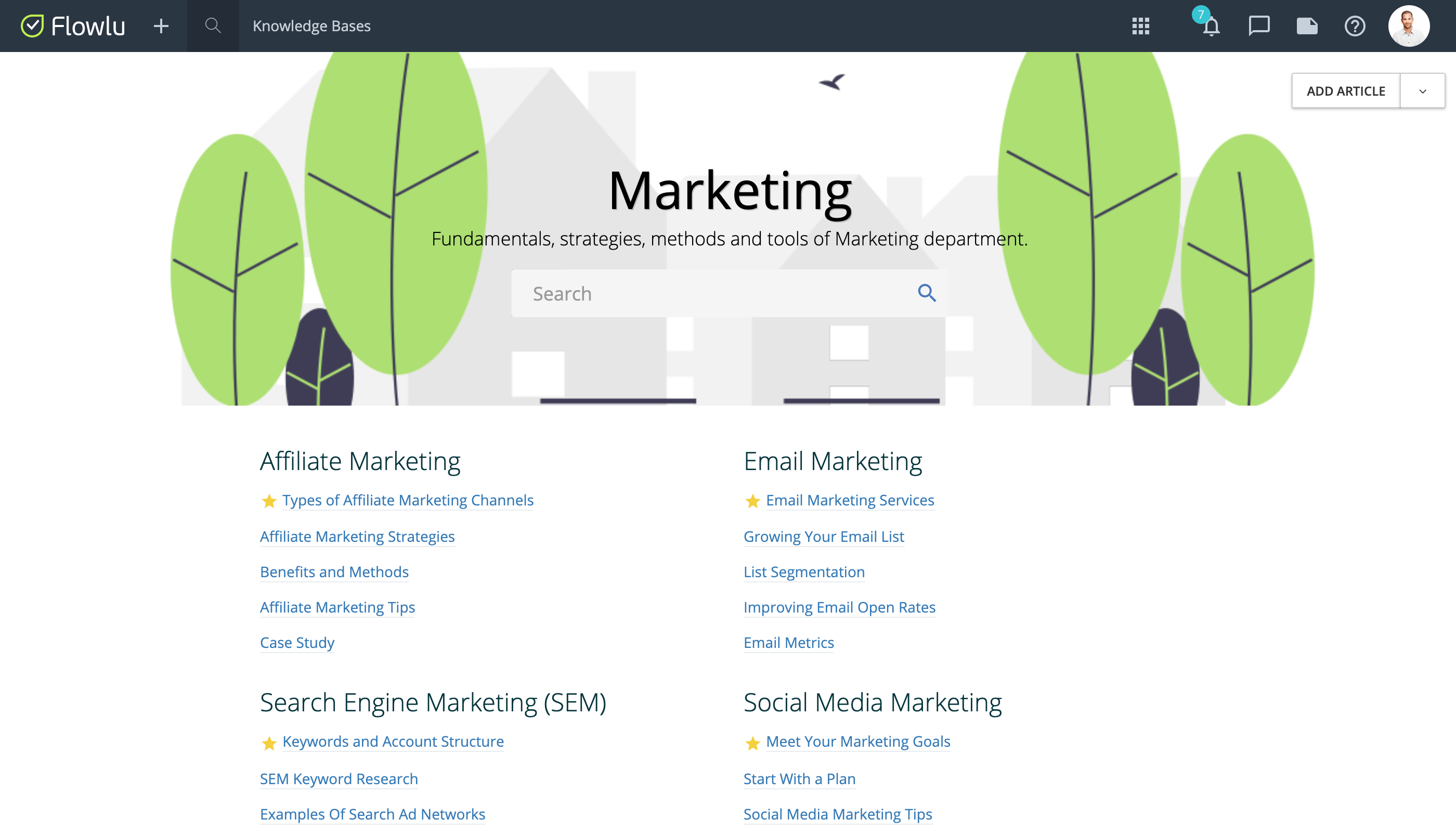 Flowlu: Best Knowledge Base Tool