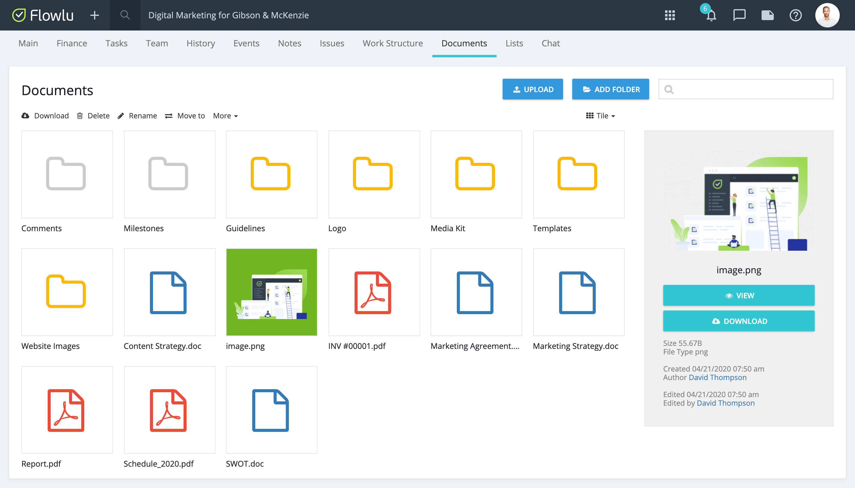 Flowlu: Project Management Software With Client Portal