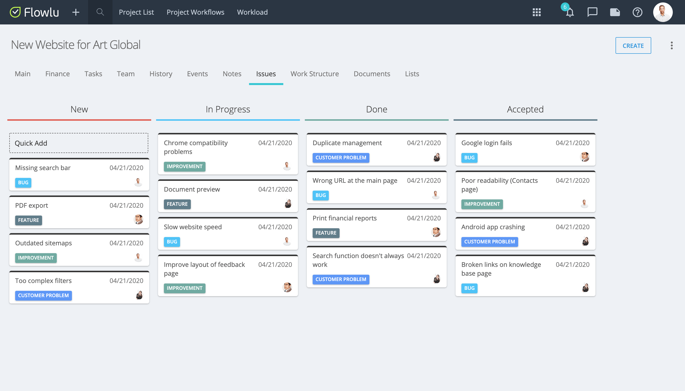 Flowlu: Project Management Software With Client Portal