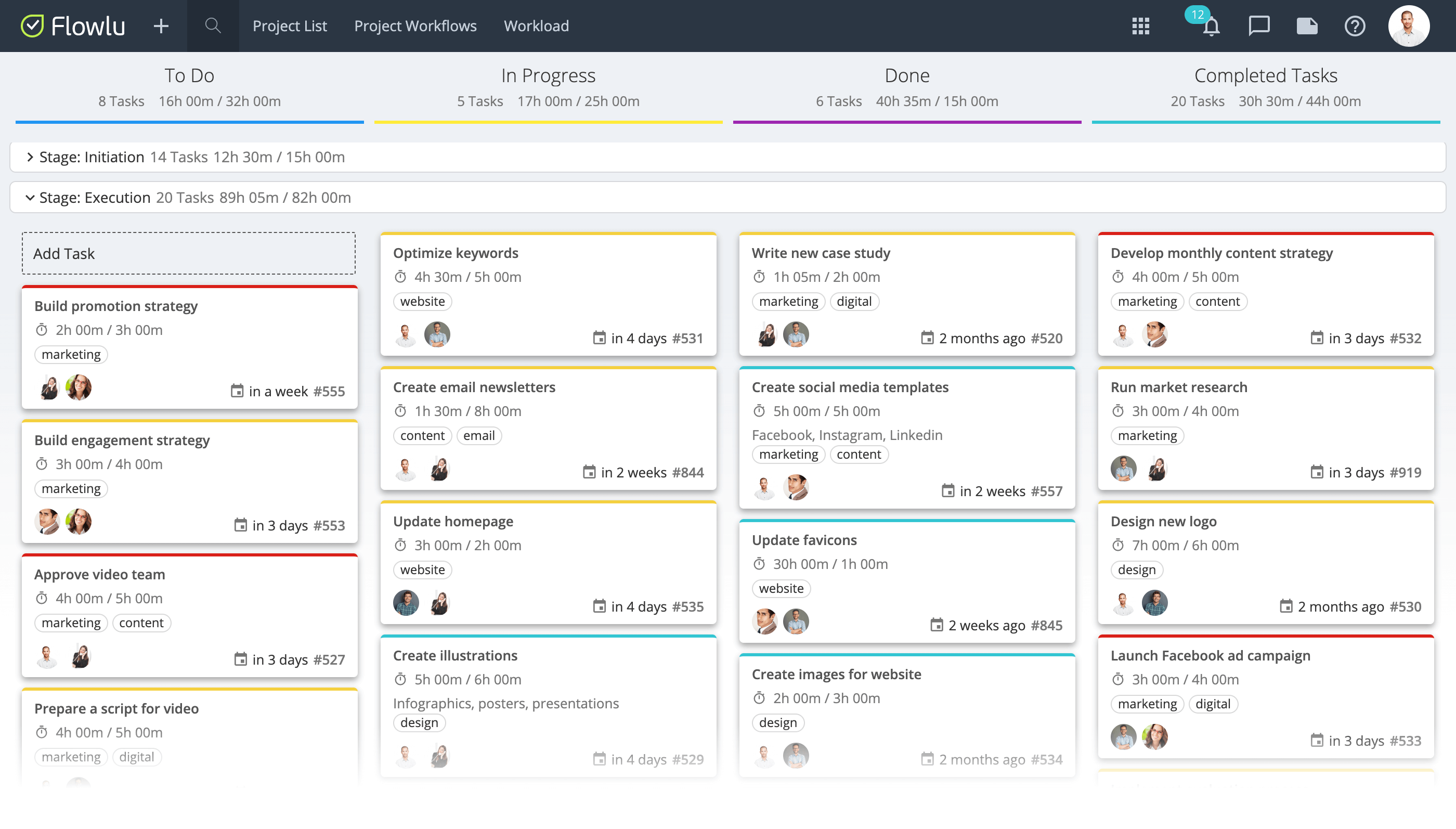 Flowlu: Best CRM With Call Recording
