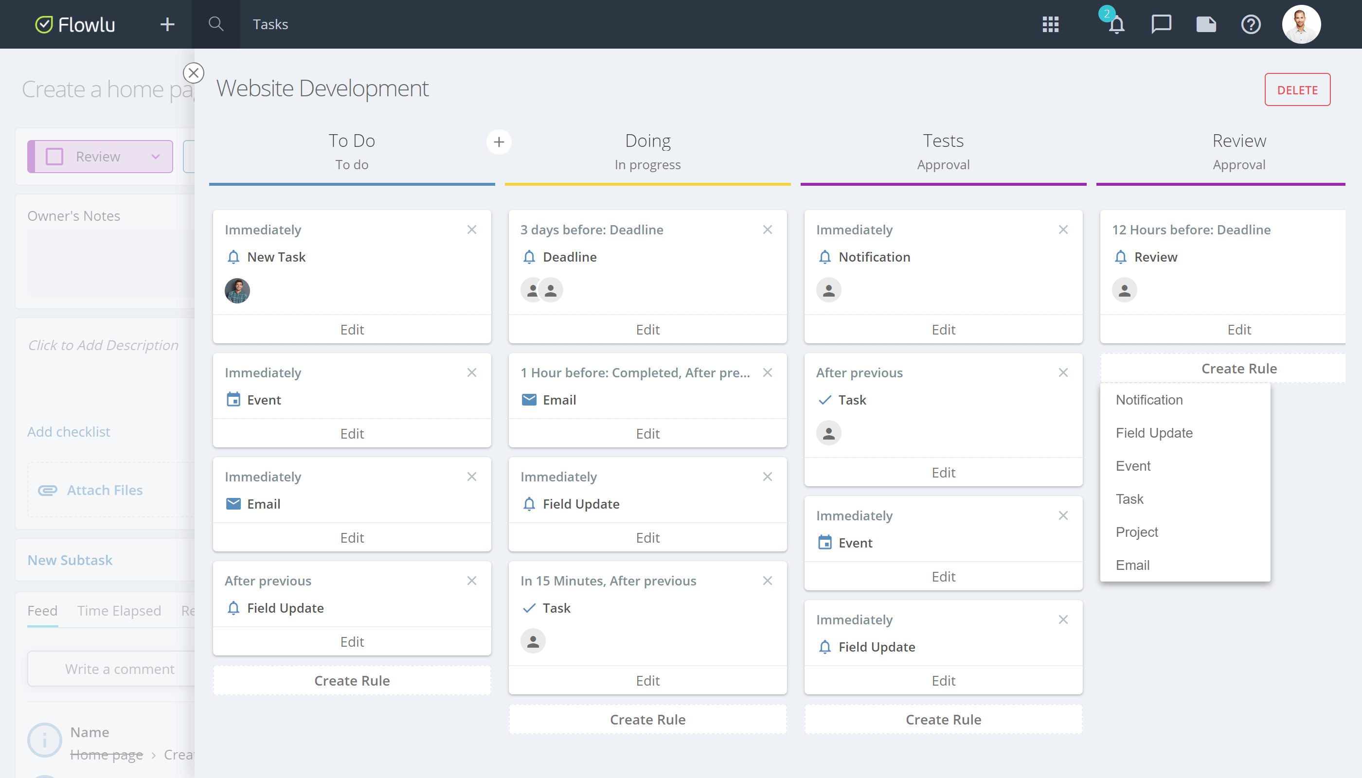 Task Management Software for Teams | Try Flowlu for Free