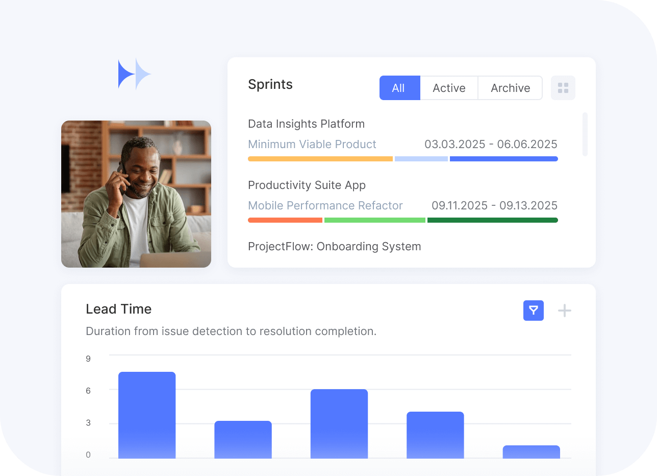 Agile Project Management Tool with Scrum & Kanban